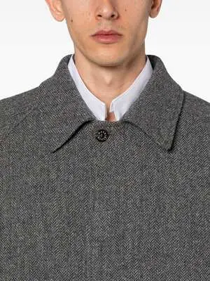 Mackintosh Belford Wool Coat - Grey