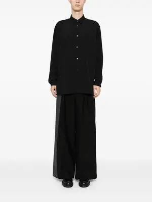 Comme Des Garçons Pocket-patched Shirt - Black