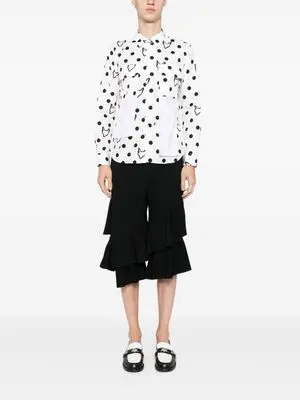 BLACK COMME DES GARÇONS Polka Dot Shirt