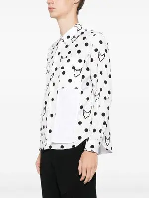 BLACK COMME DES GARÇONS Polka Dot Shirt