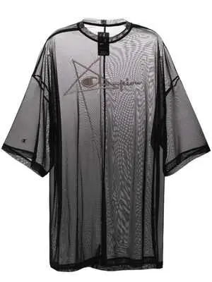 Rick Owens Embroidered Logo T-shirt