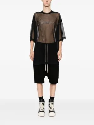 Rick Owens Embroidered Logo T-shirt