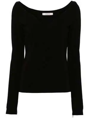 Dorothee Schumacher Structured V-neck Top