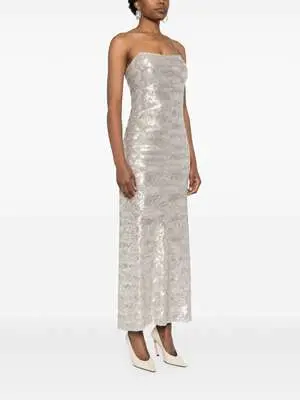 FORTE_FORTE Sequinned Maxi Dress