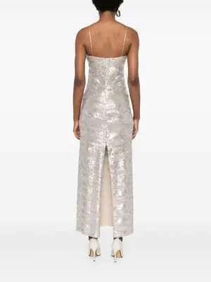 FORTE_FORTE Sequinned Maxi Dress