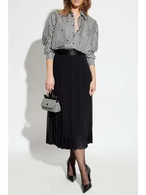 Dolce & Gabbana Pleated Mid-length Skirt