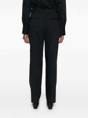 TOTEME Tailored Pinstriped Trousers - Blue