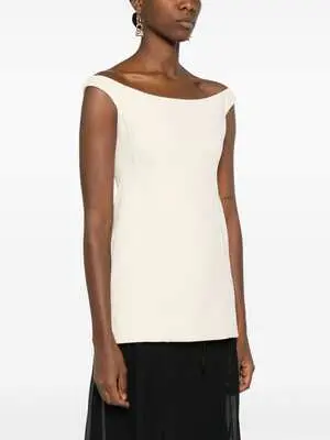 TOTEME Curved Off-shoulder Top