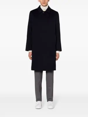 Mackintosh Dunkeld Wool Coat - Blue