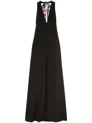 Emilio Pucci Halterneck Maxi Dress