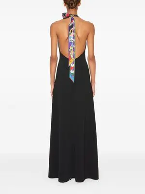 Emilio Pucci Halterneck Maxi Dress