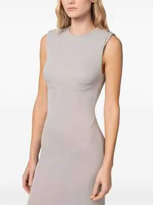 Elisabetta Franchi Jersey Flared Midi Dress