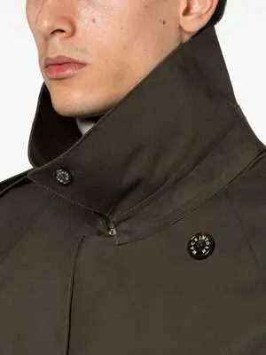 Mackintosh Earlston Cotton Trench Coat - Brown