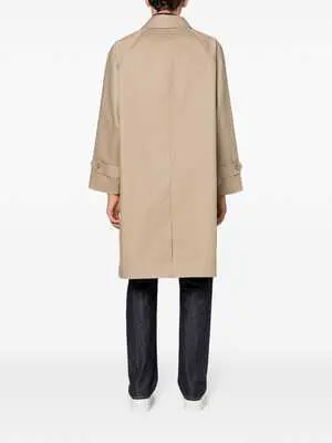 Mackintosh Lauder Single-breasted Coat - Neutrals