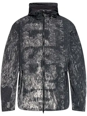 DIESEL® J-brick Hooded Jacket