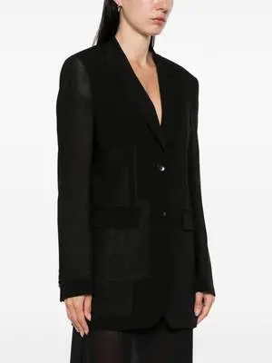 Blumarine Wool Single-breasted Blazer