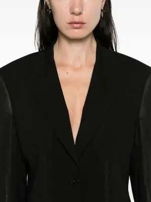 Blumarine Wool Single-breasted Blazer