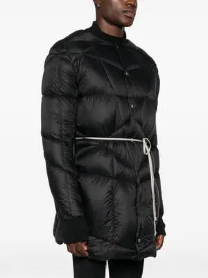 Rick Owens Flight Liner Down Coat - Black
