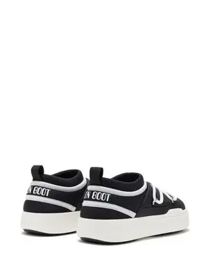 Moon Boot Park Icon Logo-print Sneakers - Black