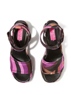 Emilio Pucci Ami Platform Sandals - Pink