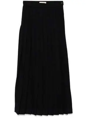 GENTRYPORTOFINO Gentry Portofino Pleated Maxi Skirt