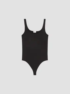 Wolford Jamaika Cotton-blend Stretch Bodysuit - Black