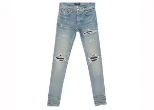 Amiri Mx1 Jeans With Leather Patch