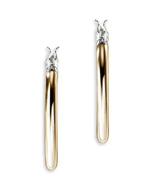 John Hardy Jh Essentials Hoop Earrings - Gold/silver