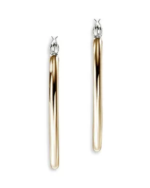 John Hardy Jh Essentials Hoop Earrings - Gold/silver