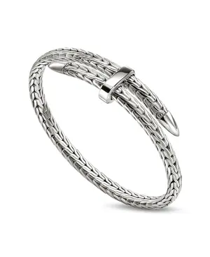 John Hardy Sterling Spear Flex Bracelet - Silver