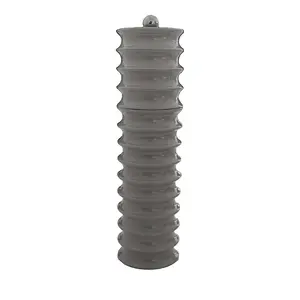 ADDISON ROSS Twister Salt Or Pepper Mill - Grey