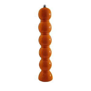 ADDISON ROSS Bobbin Salt Or Pepper Mill - Orange