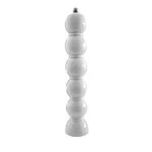 ADDISON ROSS Bobbin Salt Or Pepper Mill - White