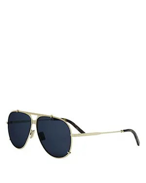 Dior Diorblacksuit A3u Pilot Sunglasses - Gold/blue