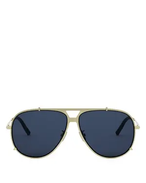 Dior Diorblacksuit A3u Pilot Sunglasses - Gold/blue