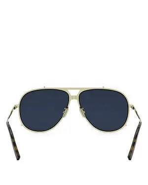 Dior Diorblacksuit A3u Pilot Sunglasses - Gold/blue
