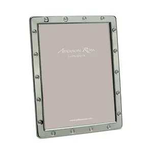 ADDISON ROSS Locket Plate Frame, 5 X 7 - Silver