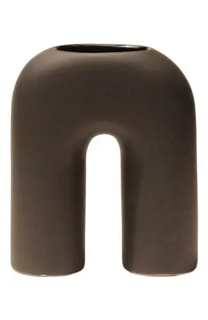 OSMOS STUDIO Zo Vase Off Black
