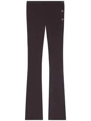 COURREGES Oblique Tailored Trousers - Brown