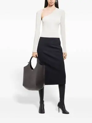 COURREGES Slash Asymmetric Top - White