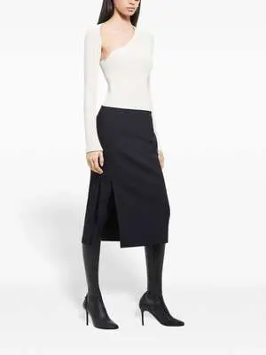 COURREGES Slash Asymmetric Top - White