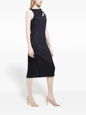 COURREGES Draped Midi Dress