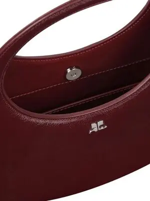 COURREGES Holy Leather Tote Bag - Red
