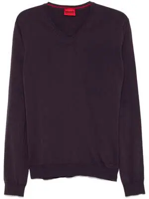 BOSS San Vredo Sweater - Purple