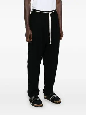 MORDECAI Pleated Drawstring Trousers