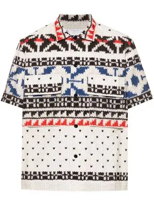 Sacai Abstract-pattern Shirt