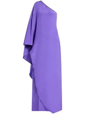 TOM FORD One-shoulder Silk Gown - Purple