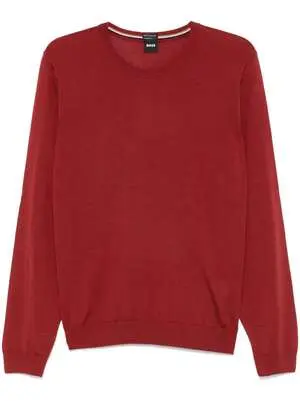 BOSS Leno Sweater - Red