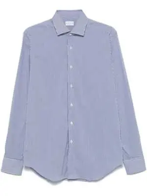 XACUS Striped Shirt - Blue