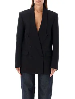 Coperni Double Breasted Tailored Blazer - Black